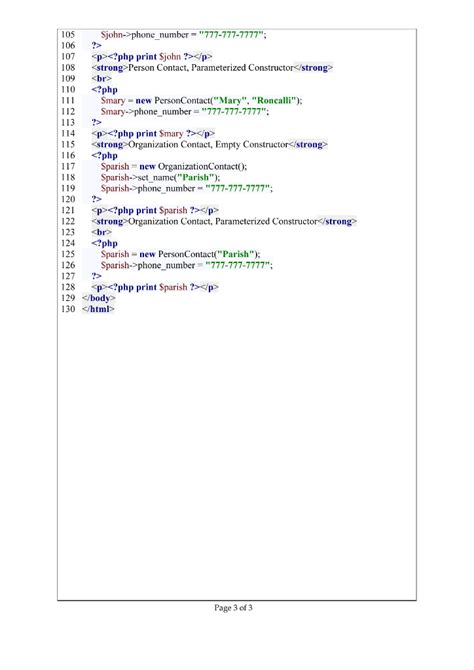 Solved Must Be Done In Php Read The Sample Code Below Add