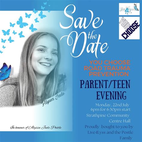 In Honour Of Alyssa Postle Who Lost Her Life To Wholly Preventable Road