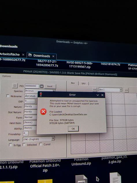 pkhex not loading save files pkhex project pokemon forums