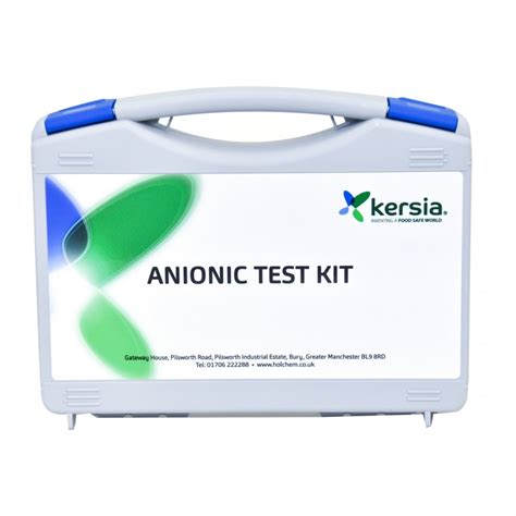Anionic Test Kit