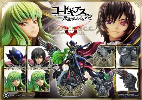Code Geass Lelouch And C C Statues Will Appear In 2025 Siliconera