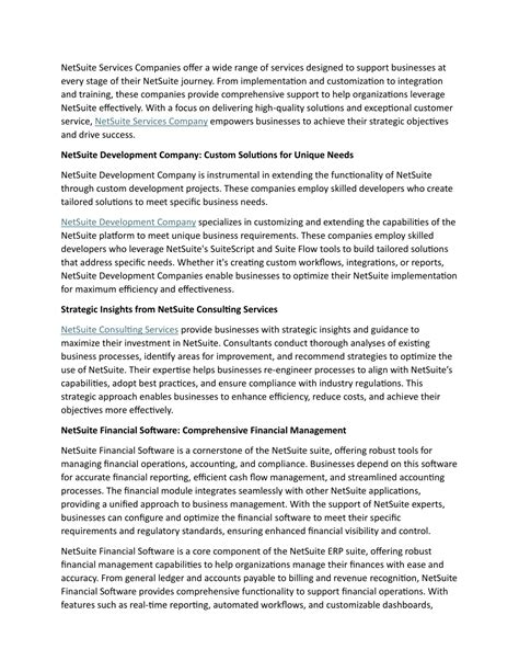 Ppt Enhancing Business Performance With Openteq Netsuite Support Services Powerpoint