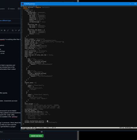 Window Opacity Showing Solid Color Instead Of Transparency Issue Wezterm Wezterm GitHub