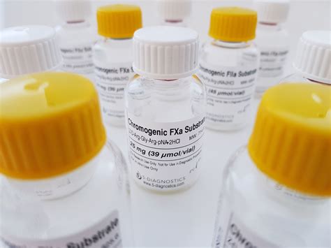 5 Chrom 38 Thrombin Chromogenic Substrate Quadratech Diagnostics