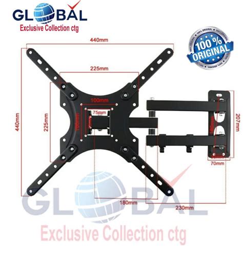 32 55 Inch Moving Wall Brackets Easily Mount Ledlcdplasma Flat