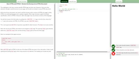 Help The Html Tags Should Wrap Around One H1 Element Html Css The Freecodecamp Forum