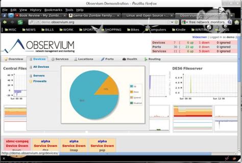 observium 1 server monitoring