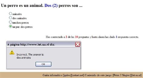 ejemplo de página web con script de java incorporado para proporcionar
