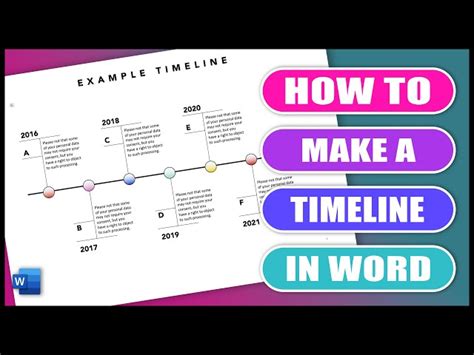 How To Make Timeline In Ms Word Doentrase Infoupdate Org