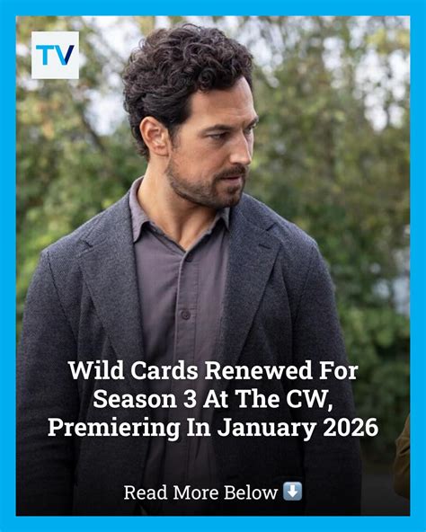 Tvline The Cw Has Confirmed That Wild Cards Will Return Facebook