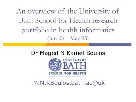 Health Informatics Ppt