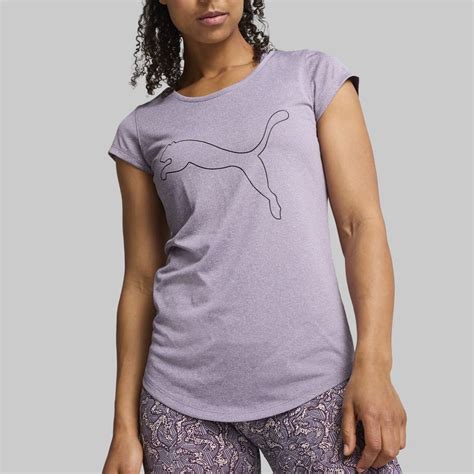 Playera Puma Performance Heather Cat Mujer