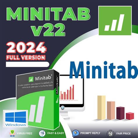 Minitab V22 Latest Full Version Lifetime Data Analysis Statistical