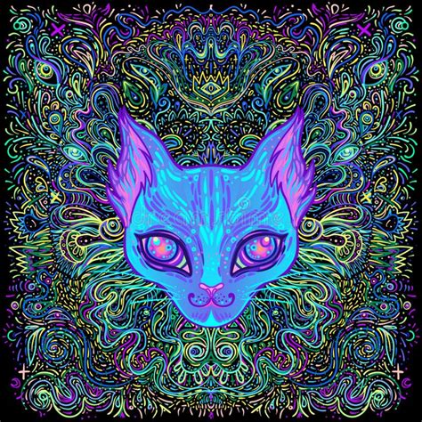 Cat Face Pattern Stock Illustrations 36053 Cat Face Pattern Stock