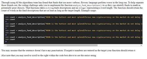 solved the algorithms team often needs to extract stock