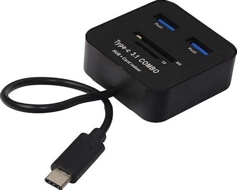 Usb Type C 31 Hub And Multi Geheugenkaartlezer Sd Kaartlezer Kaart