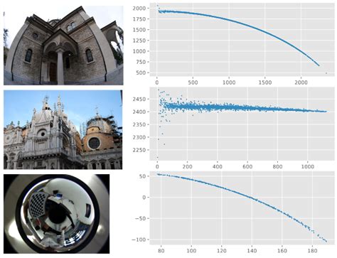 Camera Pose Estimation Using Implicit Distortion Models