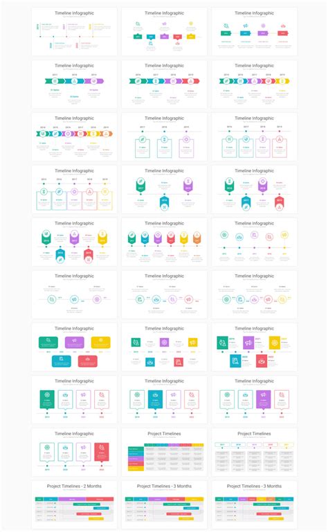 Timeline Diagrams Google Slides TemplateMonster