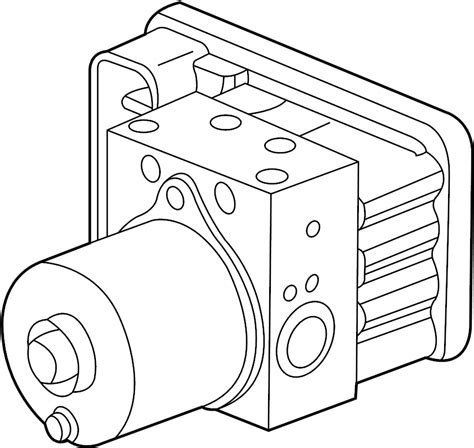 Honda Element Modulator Assy Vsa Brakes 57110 Scv A32 Honda