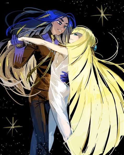 Lusamine And Geeta Pokemon And More Drawn By Fireintherocka Danbooru