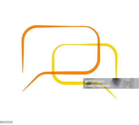 Speech Bubbles Editable Strokes High Res Vector Graphic Getty Images