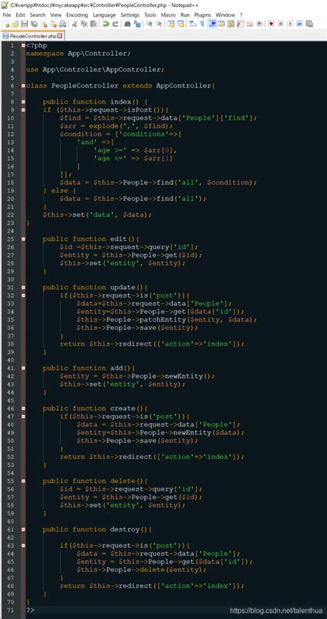 Cakephp V393 Mysql数据条件检索 排序 数据整合确认cakephp39 教程 Csdn博客