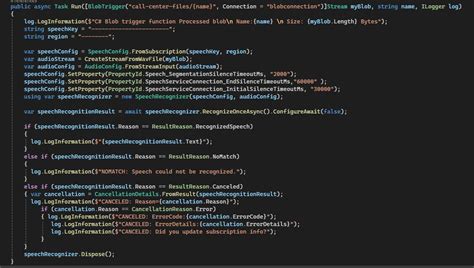 c cognitive services speech translation as a json conversation