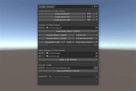 Lut Converter