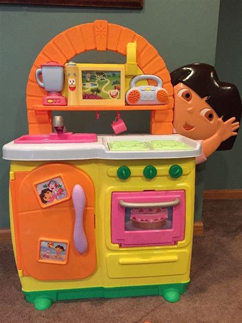 Dora The Explorer Talking Kitchen W Food And Dishes 1818819563