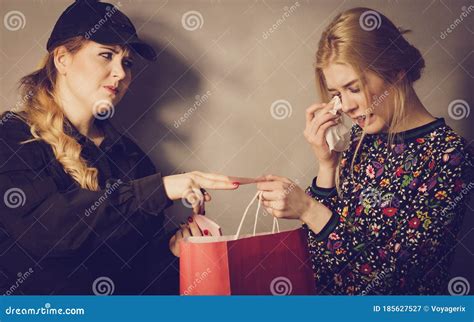 Security Guard And Shoplifter Stock Image Image Of Arrest Crime