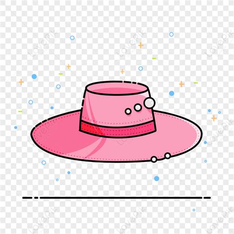 모자 아이콘 일러스트 여름 Mbe 스타일 핑크중산모여름 엠베 Png 일러스트 무료 다운로드 Lovepik