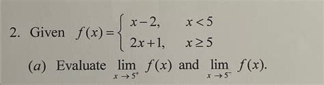 solved given f x {x 2 x