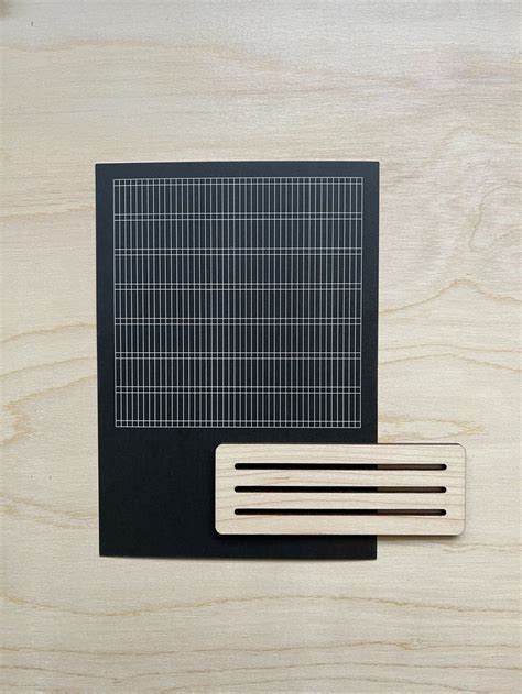 Mini Line Stencil Ruled Line Stencil Envelope Lines Journal Stencil
