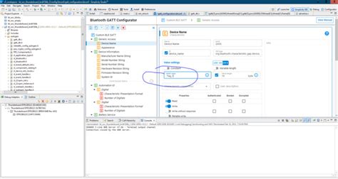 Issue Compiling Example Project With Gatt Mods