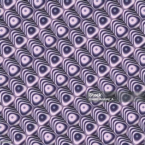 현대적인 스타일의 둥근 사각형의 직교 투영 추상적인 기하학적 디자인 3d 렌더링 디지털 일러스트레이션 0명에 대한 스톡 사진 및