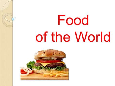 Food Ppt