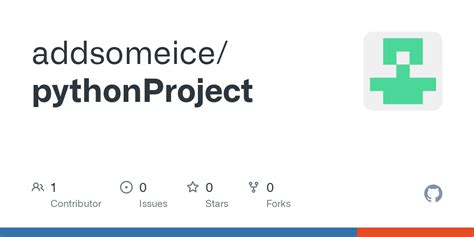 github addsomeice pythonproject