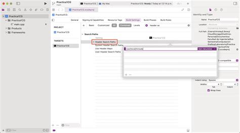 tutorial como configurar xcode para desarrollar con opengl utilizando
