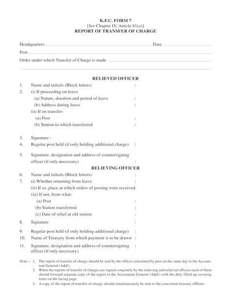 India KFC FORM 7 Fill Online Printable Fillable Blank PdfFiller