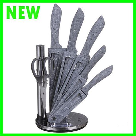 Купити Набір ножів A Plus 7 предметів 0996 Мармурове покриття ціна 703 83 грн Prom Ua Id