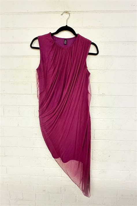 Buy Asymmetric Purple Cocktail Dress Kirrily Johnston Glamcorner