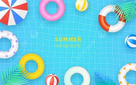 푸른 수영장 여름 여름 시원한 분위기 포스터 배경 상상 배경 라이브 배경 Ppt Ppt 배경 일러스트 및 사진 무료 다운로드 Pngtree