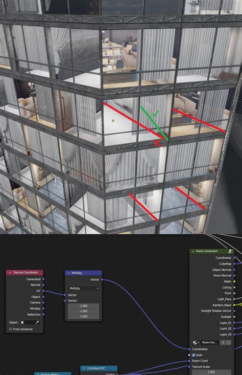parallax occlusion mapping and pom rooms in blender blender tests