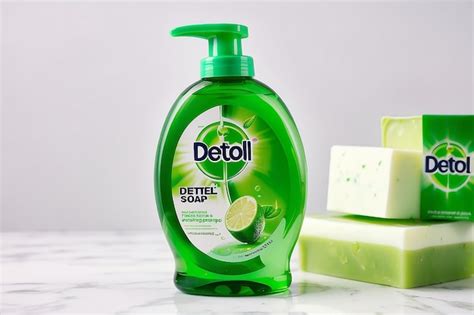 Dettol Soap A Picture Of Dettol Soap On White Background With Selective
