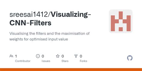 Visualizing CNN Filters Visualizing CNN Filters Ipynb At Master Sreesai1412 Visualizing CNN