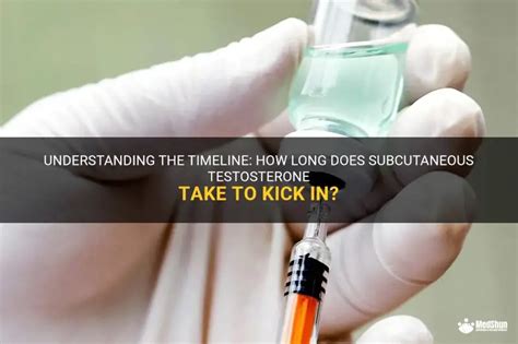 Understanding The Timeline How Long Does Subcutaneous Testosterone Take To Kick In Medshun