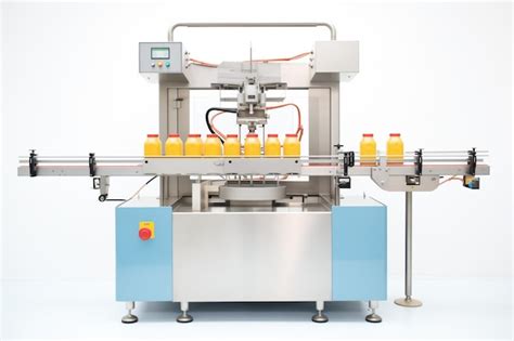 premium photo automated capping machine sealing juice bottles