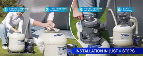 Aquastrong 16in Sand Filter Pump For Above Ground Pool 34