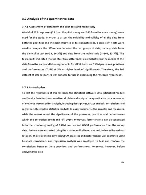 37 Analysis Of The Quantitative Data Pdf Cronbachs Alpha