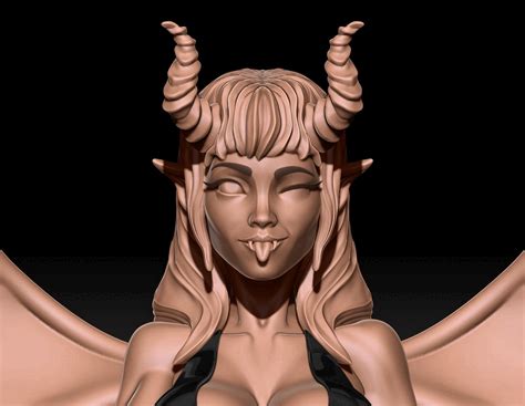 🫦 Succubus Statue・free 3d File For ・cults